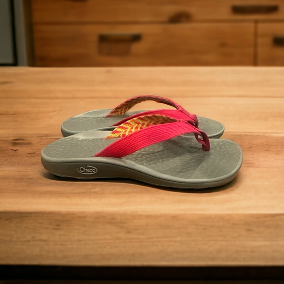 Chaco | Shoes | Chaco Flip Flop Womens Girls 6 Pink Ecotread Sandals ...